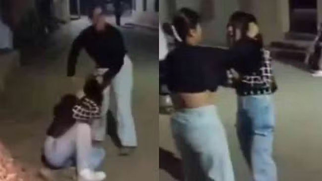 बॉयफ्रेंड को लेकर दो युवतियों के बीच सड़क पर मारपीट, वीडियो वायरल - Corbett Halchal (कॉर्बेट हलचल)