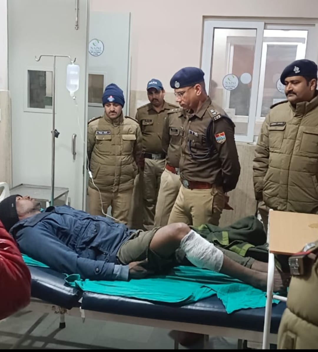 बिग ब्रेकिंग-(काशीपुर) नशे का सौदागर पुलिस मुठभेड़ के बाद गिरफ्तार, स्मैक और तंमचा बरामद ...