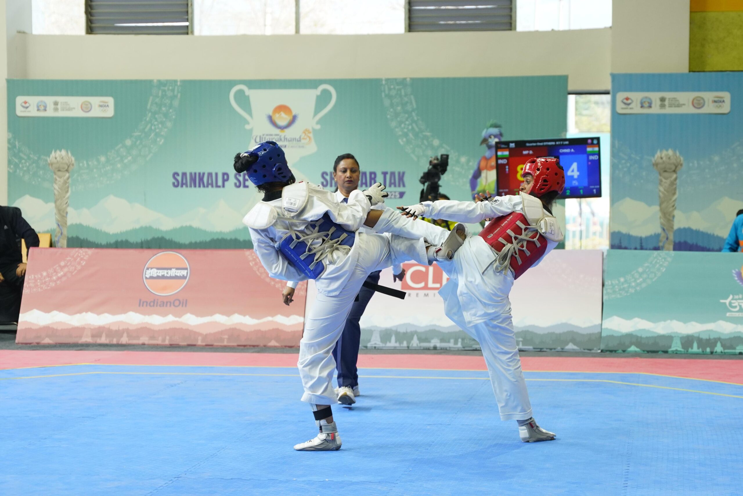 बड़ी खबर-38वें राष्ट्रीय खेल, उत्तराखंड ने पहले ही दिन ताइक्वांडो में पांच पदक जीते - Corbett ...